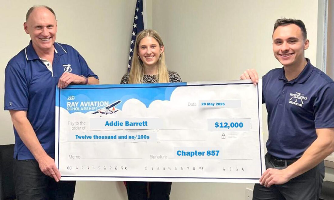 Local resident receives full-ride aviation training scholarship | News ...